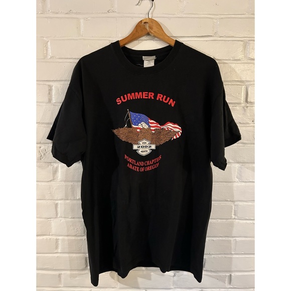 Jerzees | Shirts | Vintage 202 Portland Motorcycle Rally Tshirt Summer ...